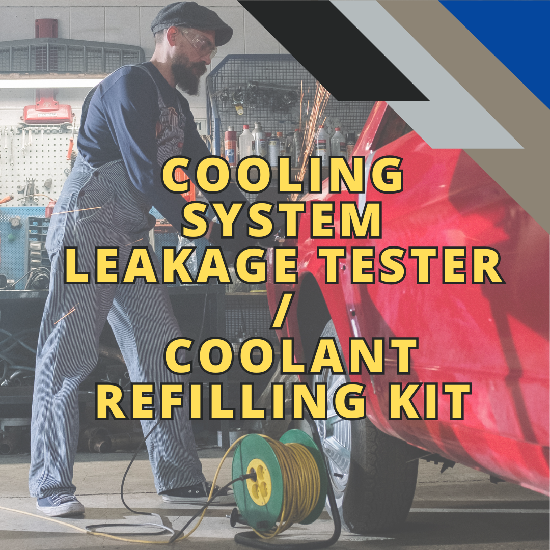 How to Use a Cooling System Leakage Tester and Vacuum-Type Coolant Ref ...